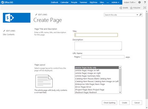 the proper way to create publishing pages in sharepoint 2013 life on planet groove