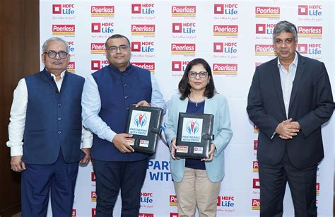 Hdfc Life And Peerless Financial Products Distribution Join Forces To Extend Life Insurance