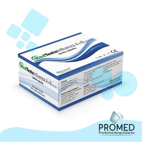 Influenza Ab Rapid Test C25 Medteste Promed Rj
