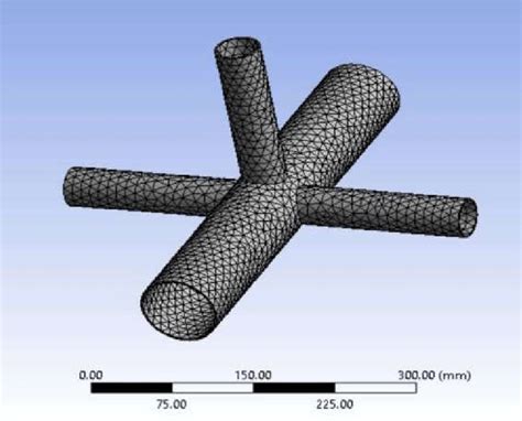 Generated Mesh For The Xt Tubular Joint Model Download Scientific