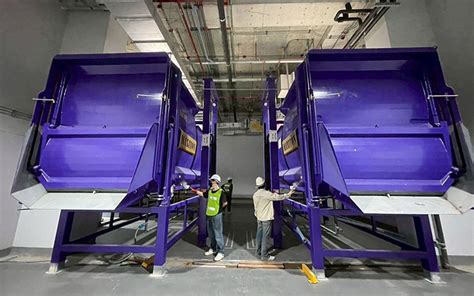 Stationary Compactor For Sustainable Waste Management One Bangkok