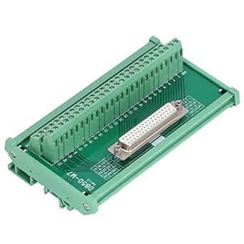 DB50 To Terminal Connector Female Good Contact Copper 50 Pin Port Signals Breakout PCB Board