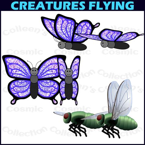 Bugs Flyings Clip Art Library