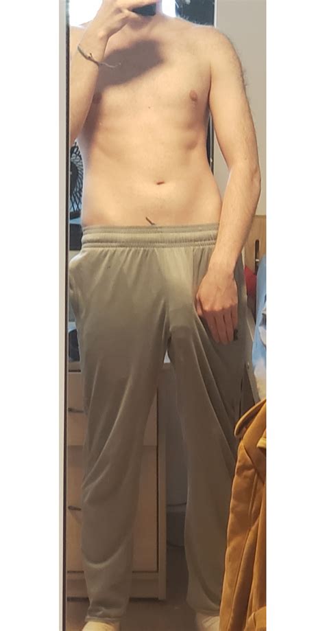 Gray Sweatpants No Underwear Bulge Rbulges