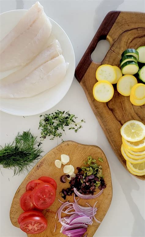 Cod En Papillote Cod In Parchment Paper The Culinary Chase