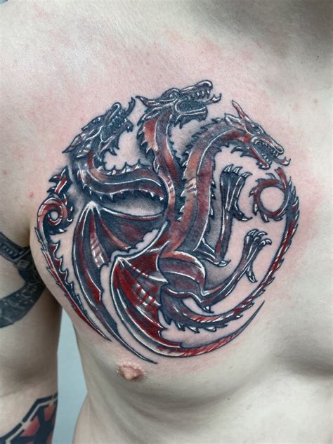 Game Of Thrones House Targaryen Tattoo