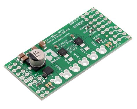 Pololu Dual Max14870 Motor Driver Shield For Arduino