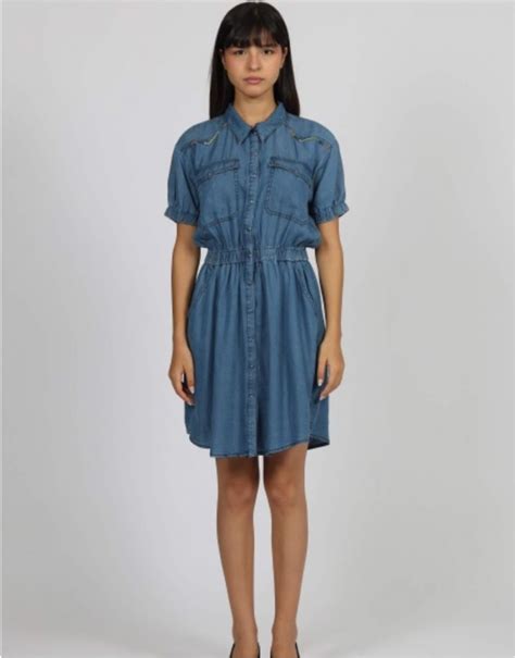 Robe Chemisier Lyocell Robe And Jupe Femme Christine Laure