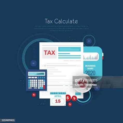 Flat Design Tax Calculation Stock Illustration High Res Vector Graphic Flat Design Tax Calculation Stock Illustration High Res Vector Graphic