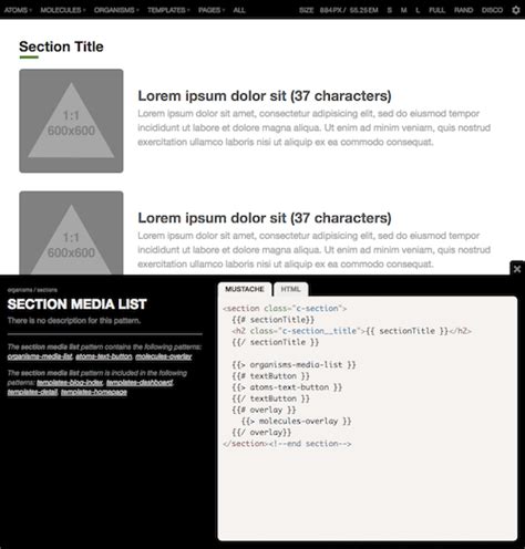How To Make And Maintain Atomic Design Systems With Pattern Lab 2 Smashing Magazine
