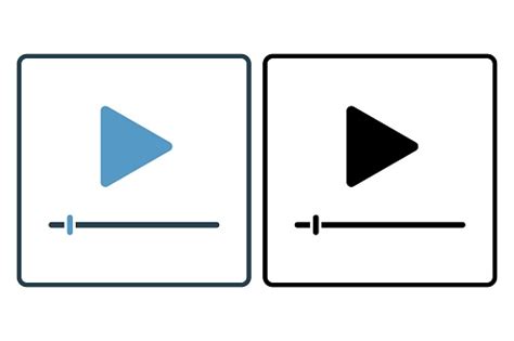 비디오 재생 버튼 아이콘입니다 교육 및 온라인 교육과 관련된 아이콘입니다 웹 사이트 앱 사용자 인터페이스 인쇄 가능한 등 솔리드 아이콘 스타일에 적합합니다 편집 가능한