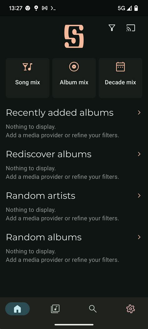 Symfonium Navidrome Sync Give Empty Library Support Symfonium Support