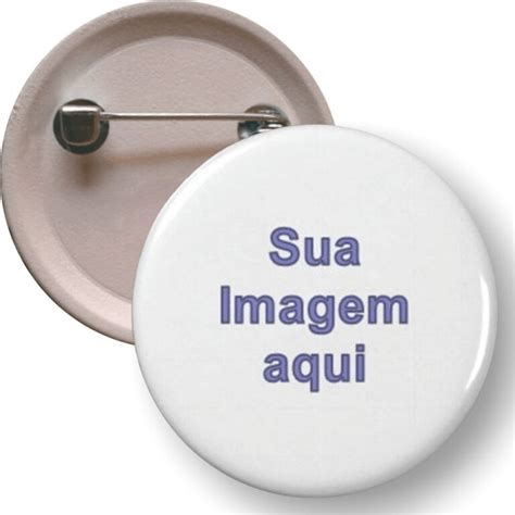 Bottons Americanos Personalizados Gira Brindes