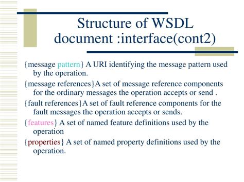 Ppt Wsdl Web Service Description Language Powerpoint Presentation