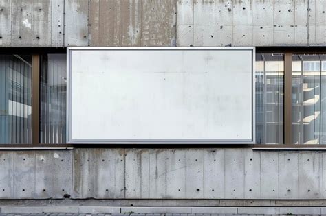 A Blank Board For Backup Premium AI Generated Image