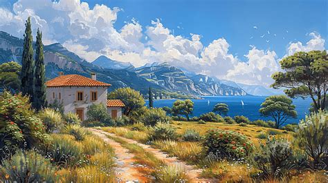 고대 올리브 나무 자연 나무 파란색 배경 일러스트 및 사진 무료 다운로드 Pngtree