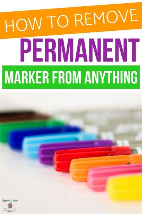 How To Remove Permanent Marker From Anything Remove Permanent Marker Cleaning Hacks Deep