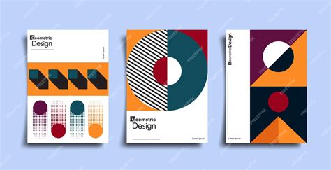 Premium Vector Abstract Geometric Pattern Background Vector Circle Triangle And Square Lines