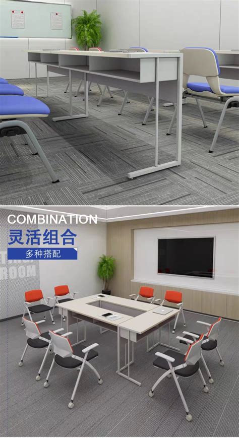 Office Conference Room Training Tables Long Classroom Tables Multifunctional Free Splicing
