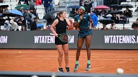 Mccoco Caty Mcnally Et Coco Gauff Se Réunissent Pour La Première Fois