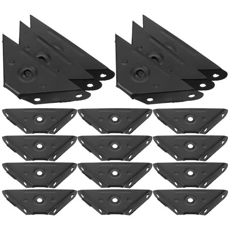 20pcs Corner Code Reinforced Angle Brackets Multifunctional Connecting Brackets