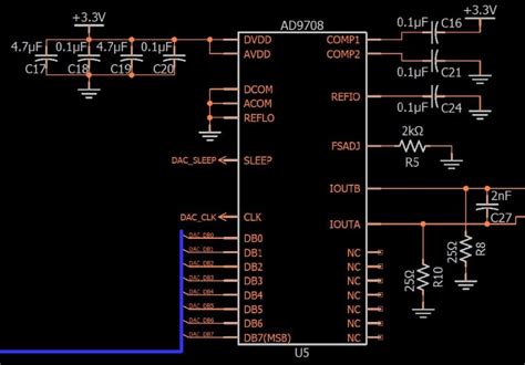 Dac Schematic Design For An Arbitrary Waveform Generator Technical