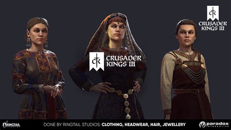 Artstation Crusader Kings 3 Clothing