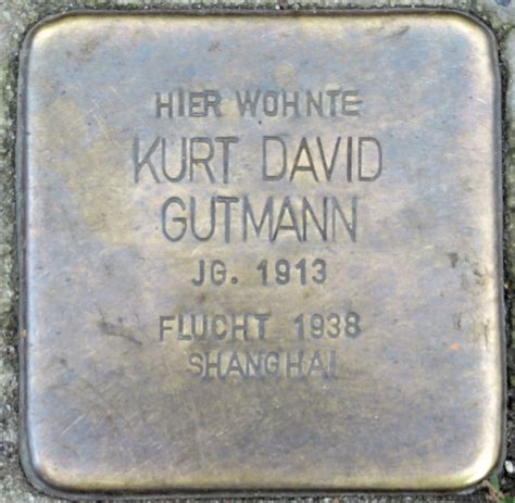 Initiative Stolpersteine Für Lübeck Stolperstein