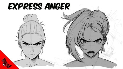 Angry Expression Illustration