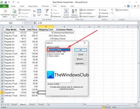 How To Add Analysis Toolpak In Excel Windows Stoneholoser