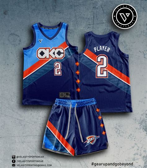 Oklahoma City Thunder Concept Jerseys