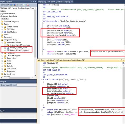 C When I Add New Column In My Sql Server 2014 Table I Cant Find It