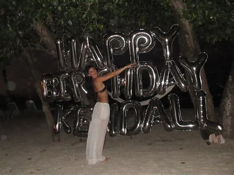 Kendall Jenner Ditches Her Clothes On The Beach In Jaw Dropping 30th