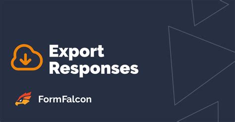 Export Responses Download Form Submissions As Csv Or Json