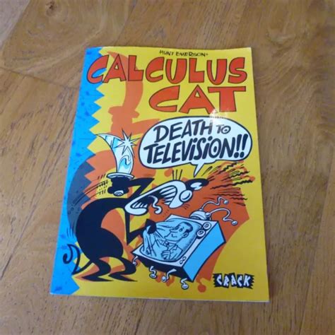 Calculus Cat Death To Television Graphic Novel Crack Hunt Emerson Read £10 99 Picclick Uk