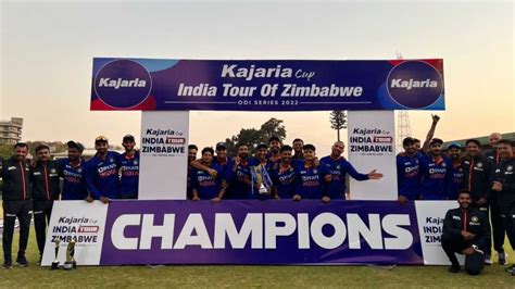 Ind Vs Zim जिम्बाब्वे में कैसे जीता भारत Ind Vs Zim How India Win