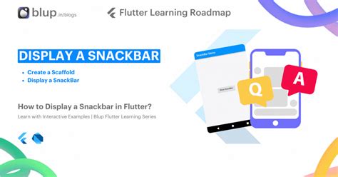 How To Display A Snackbar In Flutter Learn With Interactive Examples Blup Flutter Learning