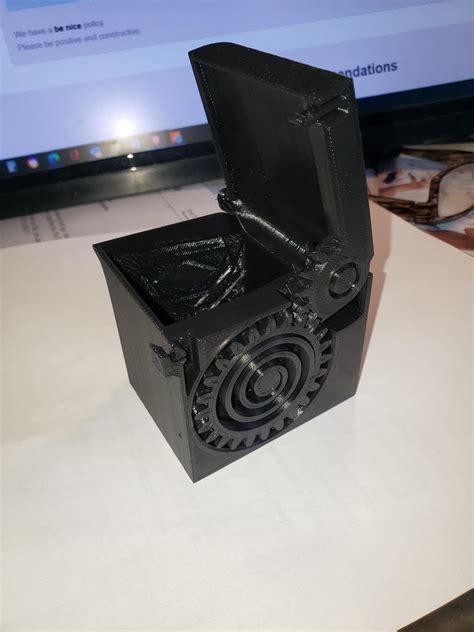 Print In Place Spring Loaded Box 12 Steps With Pictures Instructables