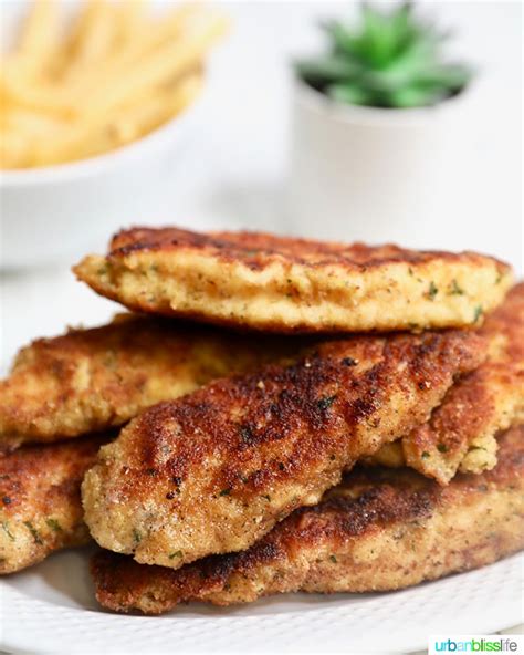 Easy Breaded Chicken Tenders Recipe Urban Bliss Life