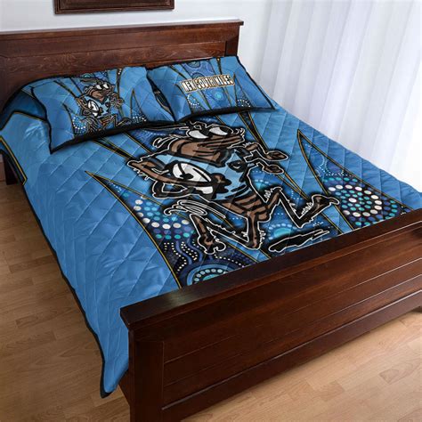 Queensland Team Quilt Bed Set Queensland Maroons Mascot With
