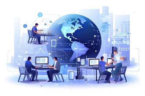 Premium Ai Image Scene Depicting A Team Of Developers Working On Mobile