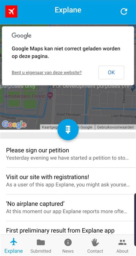 Problem With Google Maps Explane Org
