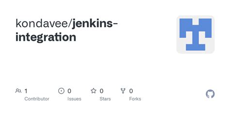 Github Kondaveejenkins Integration