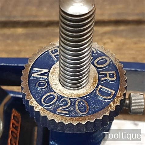 Vintage Boxed Crisp Record No 020 Circular Compass Plane Fully