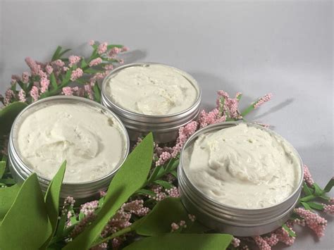 Premium Organic Whipped Shea Butter Body Butter Body Moisturizer Etsy