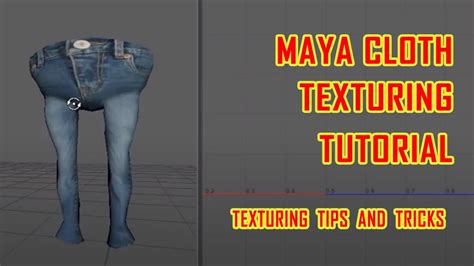 Maya Cloth Texturing Tutorial Pt2 Maya Uv Unwrap Tutorial For