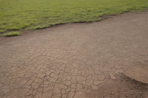 Premium Photo Dry Cracked Brown Ground Texture Background With