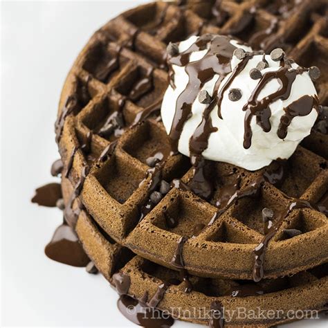 Chocolate Belgian Waffle Recipe Chocolate Peanut Butter Waffles