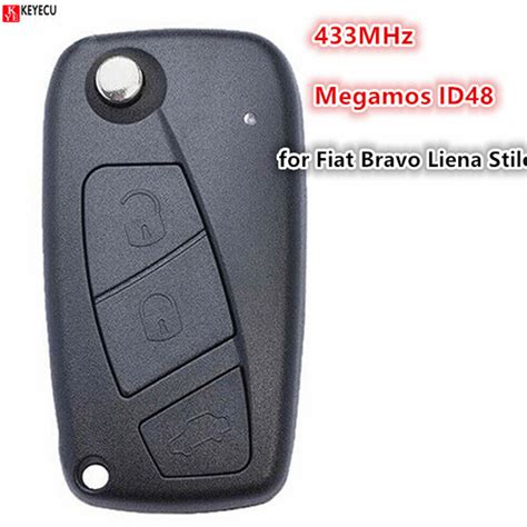 Keyecu 3 Button Flip Remote Key Fob 433mhz Megamos Grandado