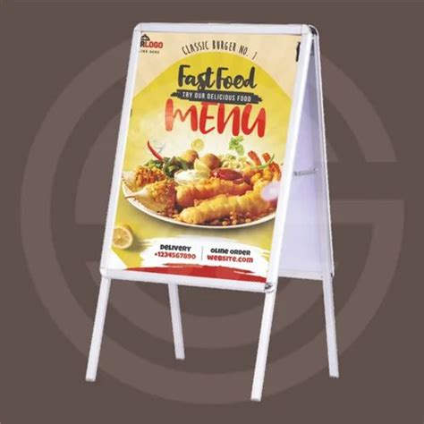 Aluminum A Shape Display Stand For Advertisement At ₹ 3120piece In Mumbai